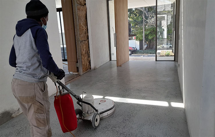 Grind & Polished concrete Sydney, Concrete floor polishing